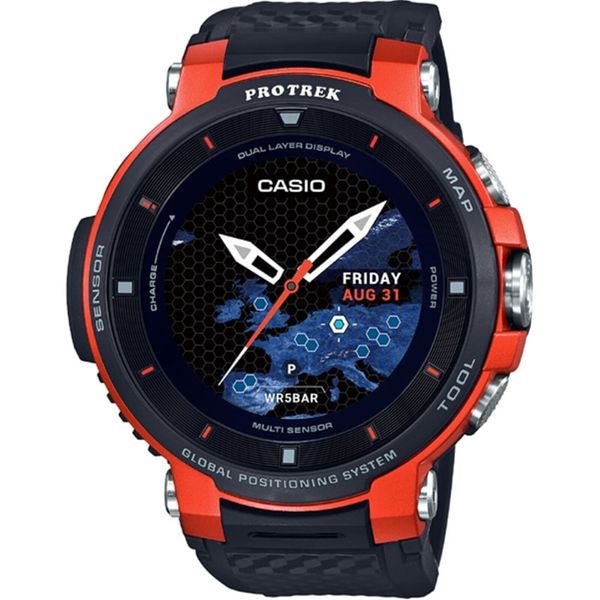 CASIO PROTREK WSD-F30-RG Orange Smart Outdoor Watch Pro Trek Men's GPS ...