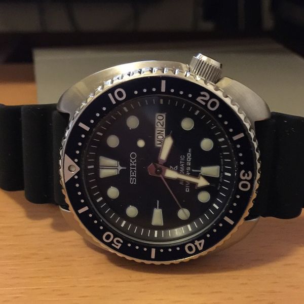 Seiko SRP773 Blue- brand new, rubber strap and bracelet- $300 | WatchCharts
