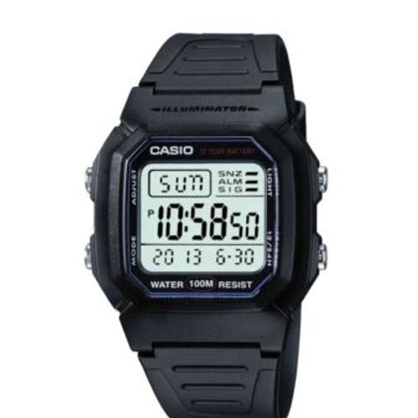 Casio Collection Digital Watch W-800H-1AVES Water Resistant Genuine ...