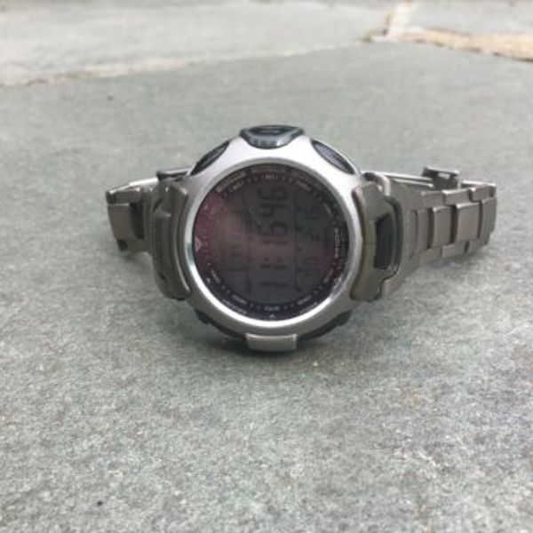 Casio Protrek PRG 50 T 7VER Tough Solar Titan Fullset! Outdoor ...