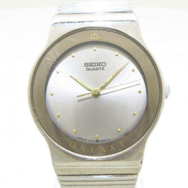 [New] [Used] SEIKO Galaxy Watch Silver | WatchCharts