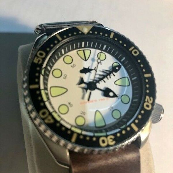 Seiko 6139-7002 Wristwatch Vintage SEIKO Diver HYBRID 7002 Mod ...
