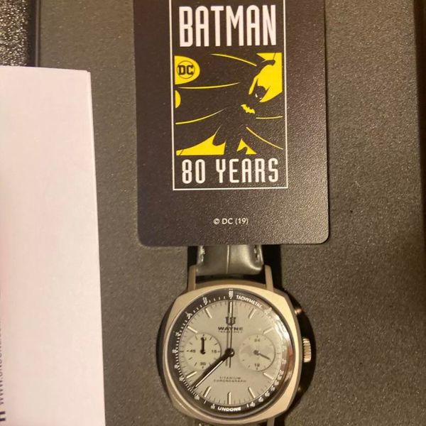 [WTS] Undone x Batman Dark Night Titanium Chronograph | WatchCharts ...