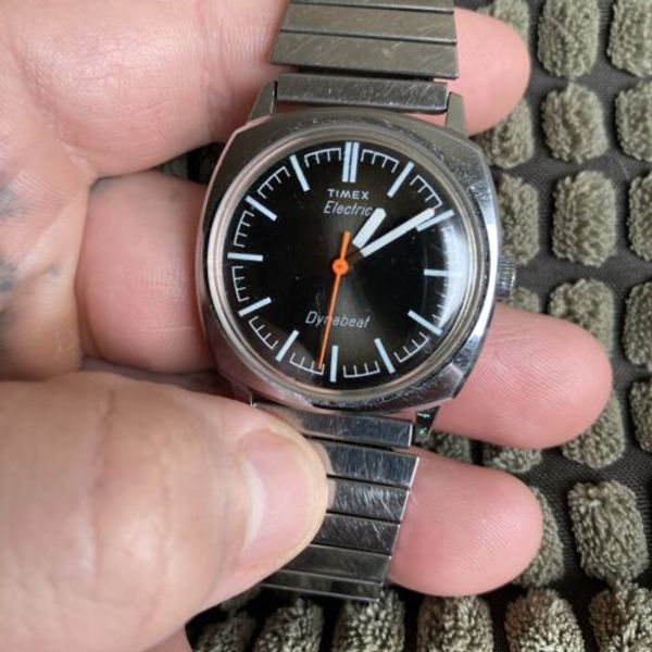 Vintage Timex ELECTRIC Dynabeat, Unisex, UNIQUE dial, GREAT vintage ...
