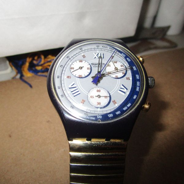 1993 Swatch Swiss Made Chonograph Watch | WatchCharts Marketplace