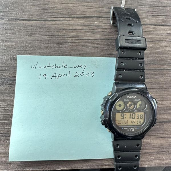 [WTS] Casio TGW-10 Tri-Graph vintage circa 1988 | WatchCharts Marketplace