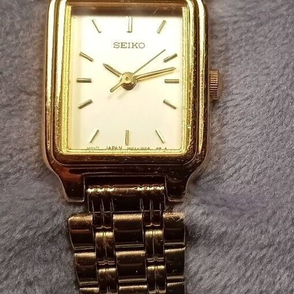 Vintage Ladies Gold Tone Seiko Watch Movement 1N01-5E70 Immaculate Condition | WatchCharts