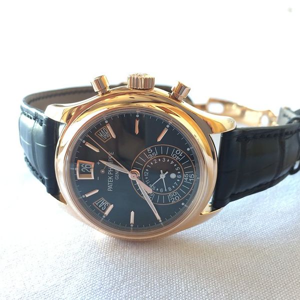 FS: Patek Philippe 5960r - Rose Gold Annual Calendar Chronograph ...