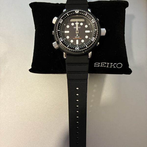 Seiko Prospex Men's Black Watch - SNJ025 | WatchCharts Marketplace
