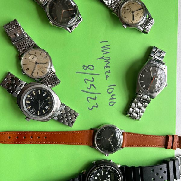 [WTS] Vintage Rensie Dress Watch, Gold Roman Numeral on Black Dial, JB ...