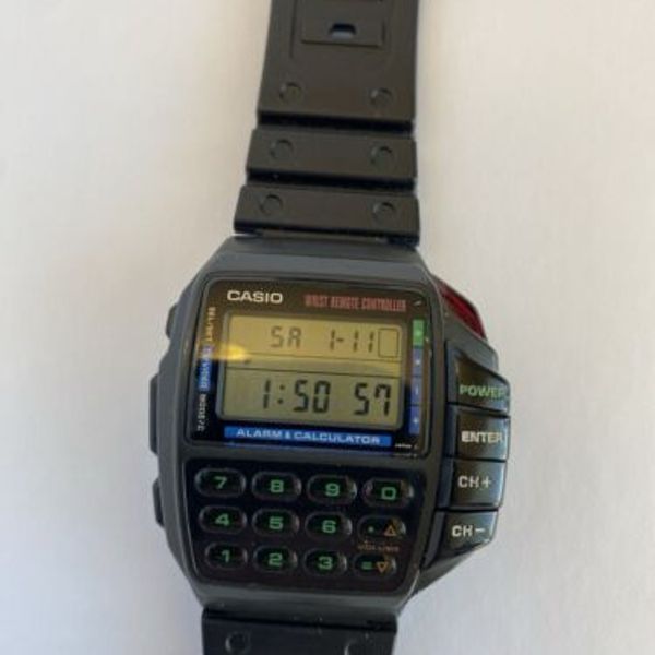 Casio CMD-20 Calculator TV/Cable Box Wrist Remote Controller Watch ...