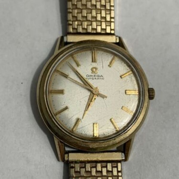 1963 OMEGA 10K Gold Filled Automatic 17 Jewel 550 Cal Vintage Men's ...