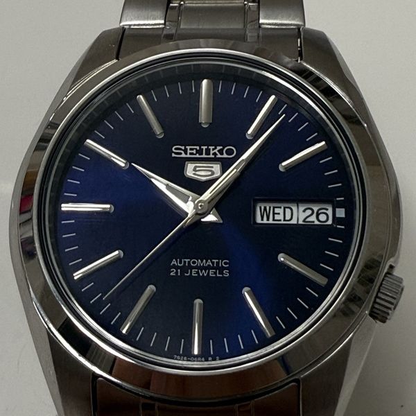 Seiko 5 Sports Blue Men's Watch - SNKL43 | WatchCharts Marketplace