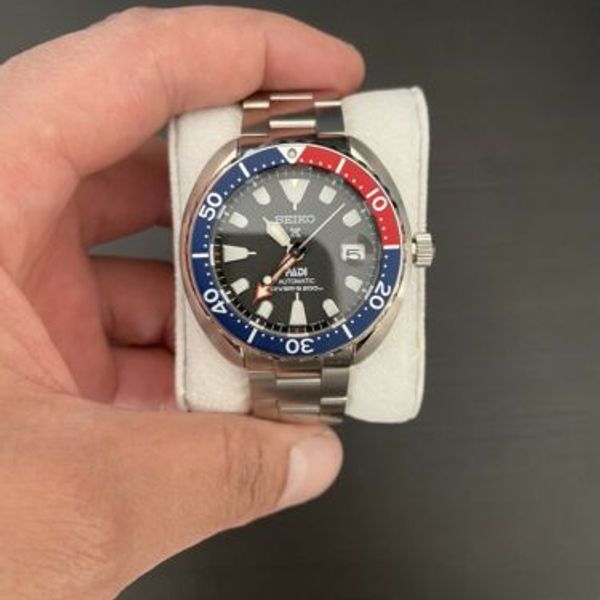 Seiko Prospex Mini Turtle Pepsi SRPC41K1 on Strapcode Bracelet ...