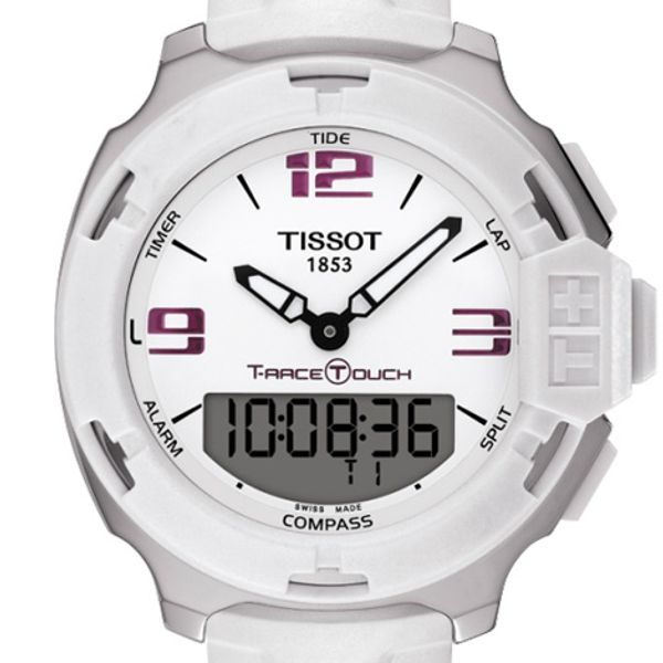 TISSOT T081.420.17.017.00 T-RACE TOUCH MENS Tissot T-race touch white x ...