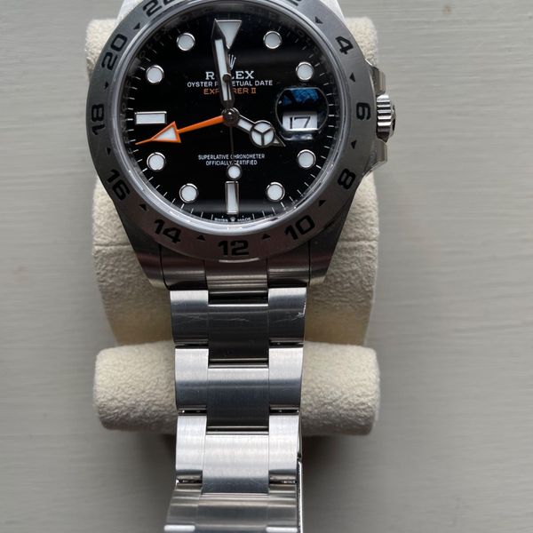 rolex explorer ii 226570 black | WatchCharts Marketplace