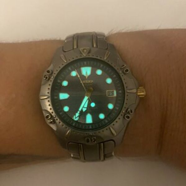 Citizen Titanium Authentic Men's Watch Solar-Tech 180 Eco Drive, New ...