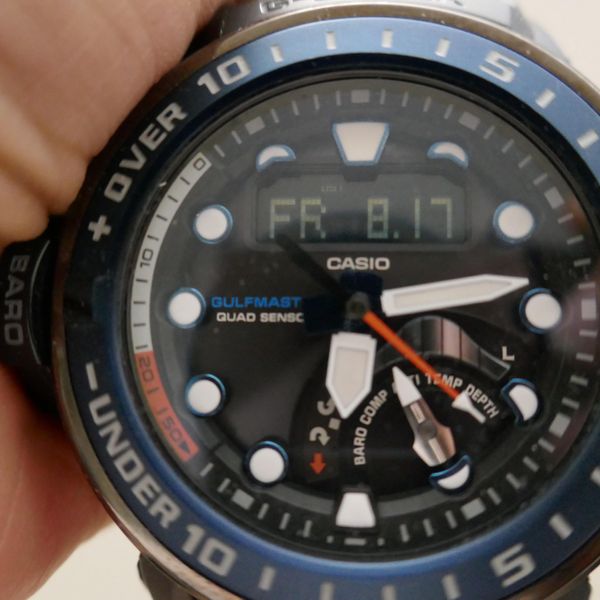 FS: CASIO G-SHOCK Gulf Master GWN-Q1000MC-1A2JF Watch Mint+ ...