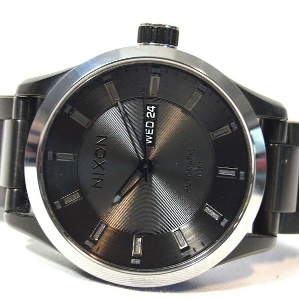 NIXON AUTO F*KING MATIC Black PVD Swiss Automatic 45mm Watch | WatchCharts