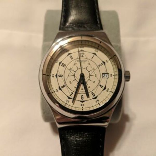 Swatch SISTEM 51 Irony - White Dial Swiss Automatic Watch SISTEM SOUL ...