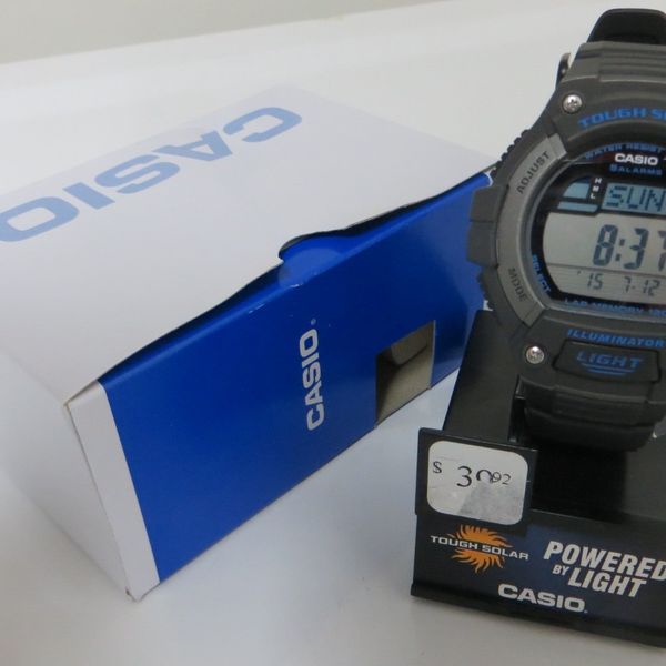 FS: CASIO Tough Solar WS220-8AV Blue Grey Watch in Box for $30 + free ...