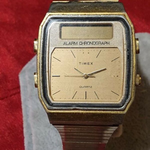 TIMEX CHRONOGRAPH Timex Alarm Men's Vintage Watch. Quartz. Hong Kong ...