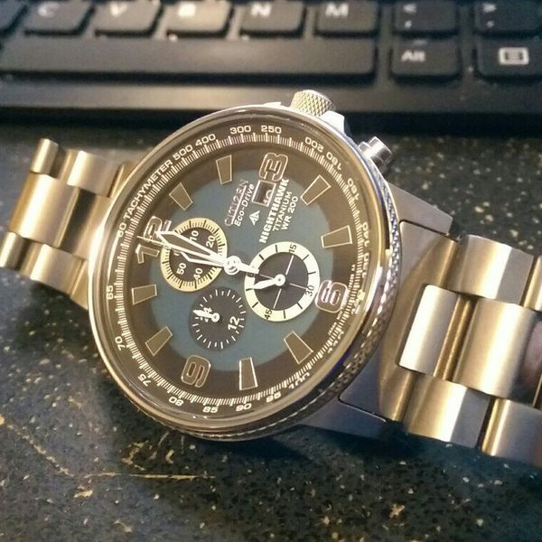 FS Brand New Citizen titanium nighthawk all boxes and papers | WatchCharts