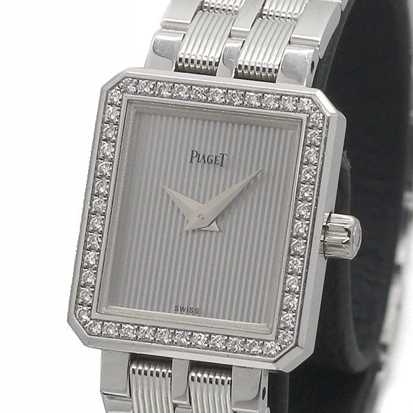 Piaget PIAGE Protocol 18KWG Diamond Bezel Quartz Ladies | WatchCharts