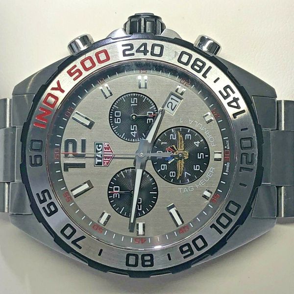 Tag Heuer Formula 1 Chronograph 100th Anniversary Indy 500 Watch ...