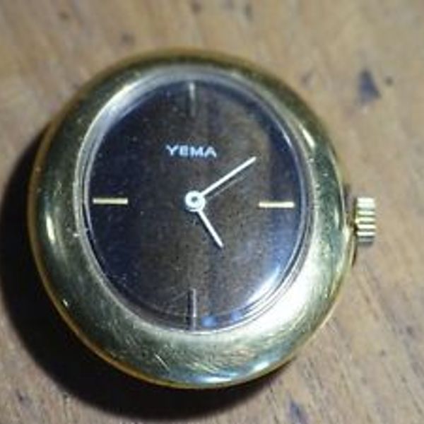 【FREE SHIPPING】 Watch Watch Vintage montre vintage mcanique yema 17 ...
