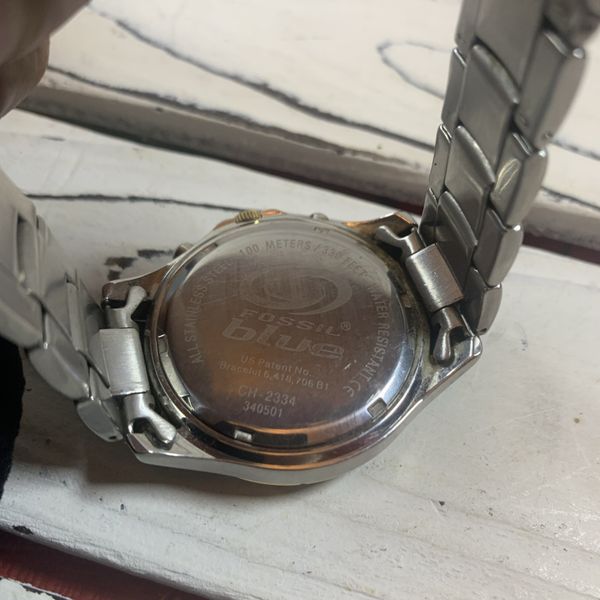 Fossil Speedway Chronograph Men's Quartz Watch Full stainless steel ...