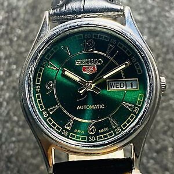 Rare Vintage Japan Seiko 5 Automatic Date/Day Men’s Wrist Watch Japan ...