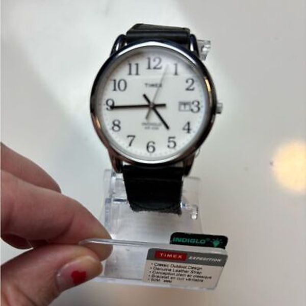 Timex Indiglo WR 30M Genuine Leather Quartz Analog Ladies Watch | WatchCharts Marketplace