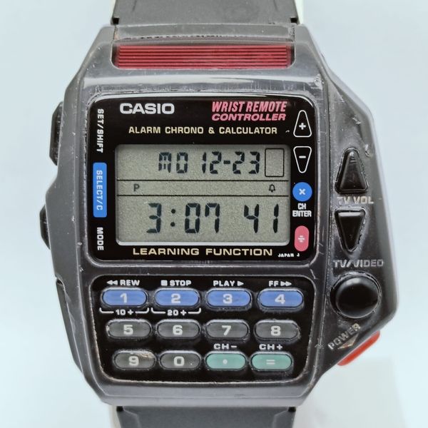 Casio CMD-40 Calculator Wrist Remote Controller 1174 Vintage Men's ...