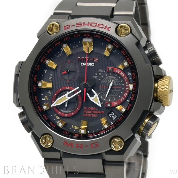 Casio G-Shock Watch Men's MR-G G1000 GPS Hybrid Solar Radio Titanium ...