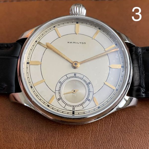 FS : Driver's Watch or Racer's Watch Custom Case Hamilton 917 Movement ...