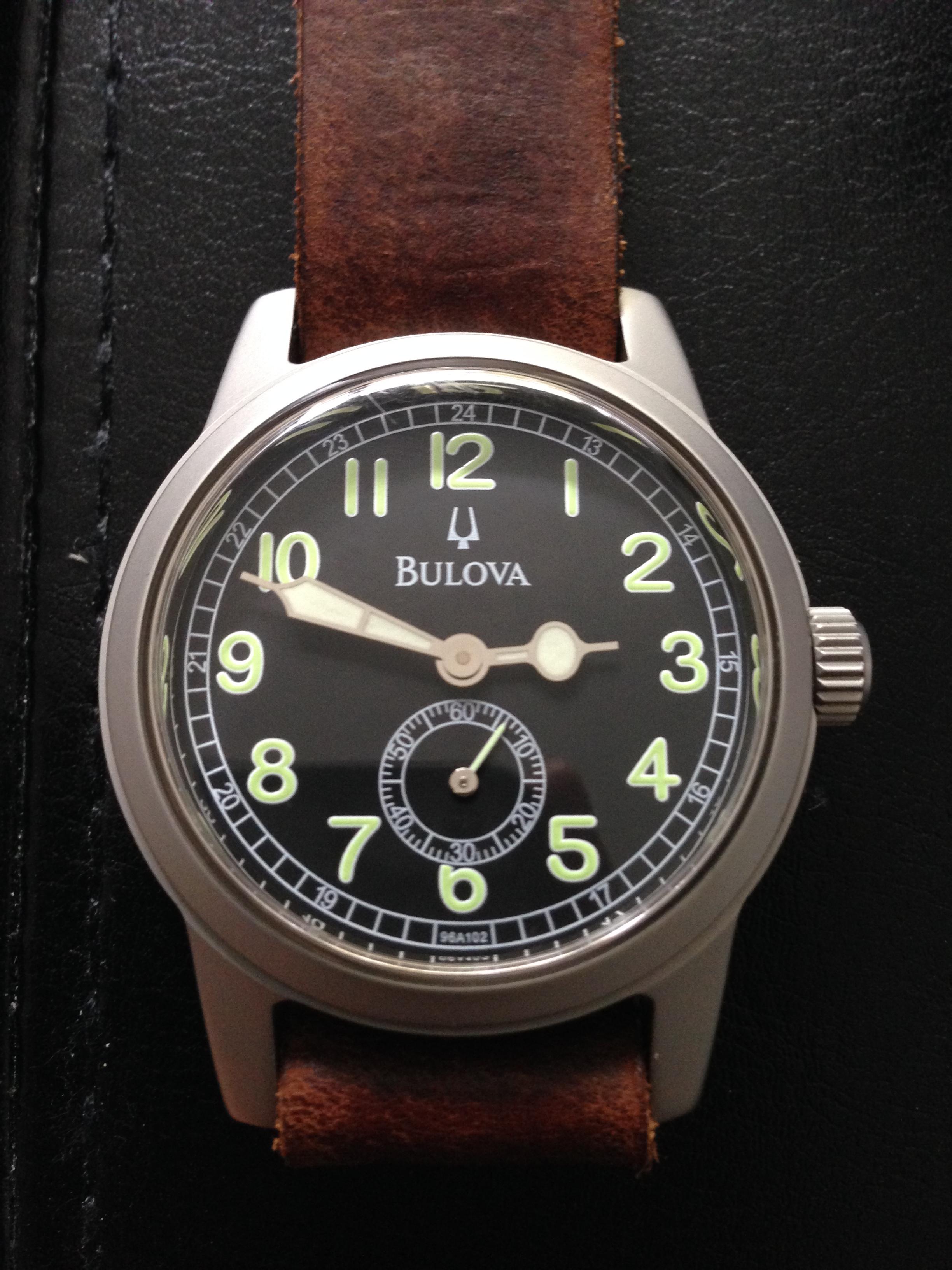 [WTS] Bulova 96A102 Commemorative Hack Watch | WatchCharts Marketplace