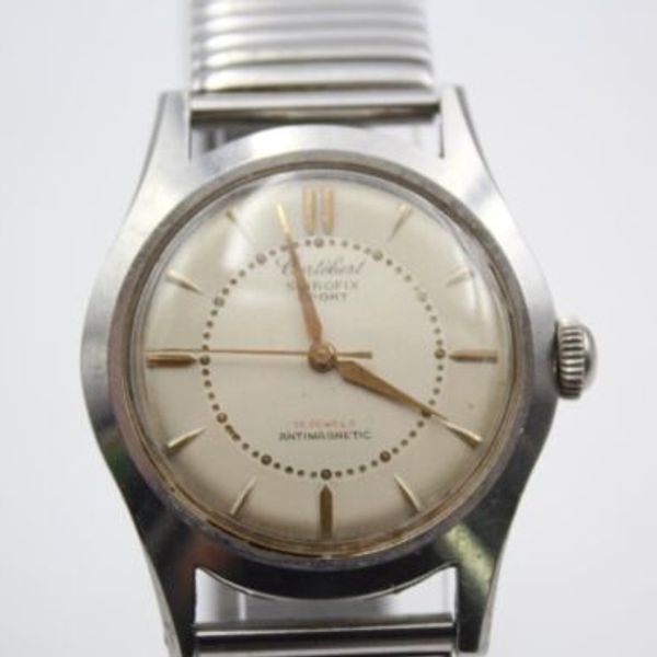 Vintage Cortebert Spirofix Sport 15J Mechanical Watch Working | WatchCharts