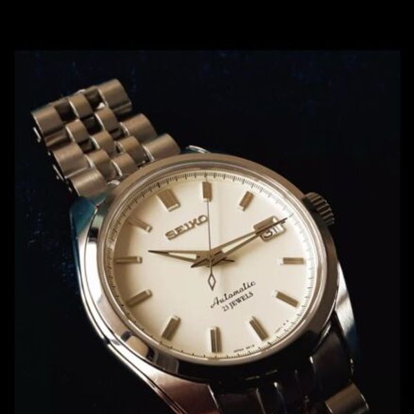 SEIKO SARB035 Date White Dial Automatic Men's Watch | WatchCharts ...