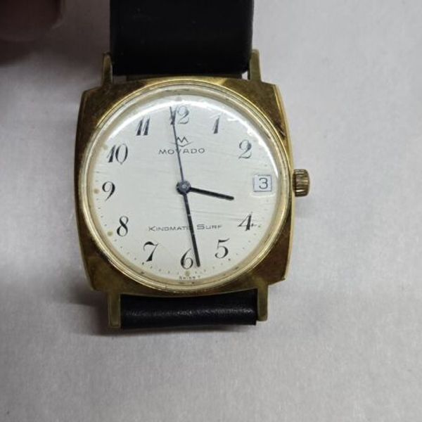 VINTAGE MOVADO SUB SEA KINGMATIC SURF AUTOMATIC WATCH MENS Works ...