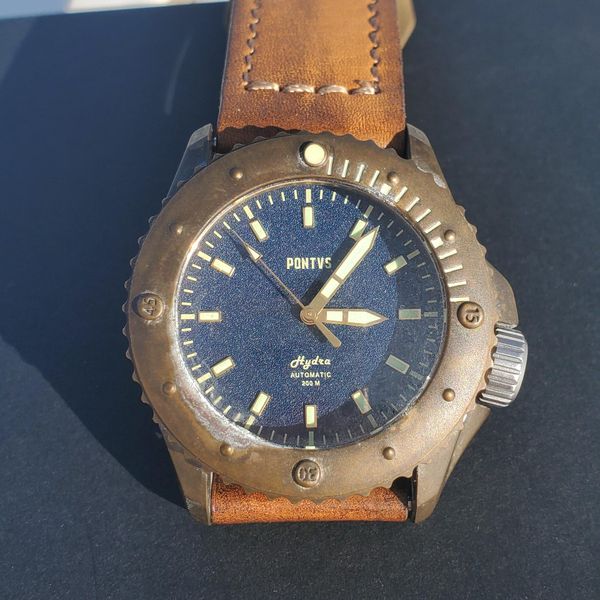[WTS] Pontvs Hydra Brass Dive Watch Nice Patina | WatchCharts