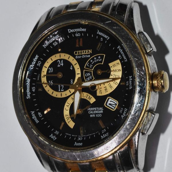 Citizen Eco Drive Cal. 8700 Chronograph Mens Diver Watch E870-S015294 ...