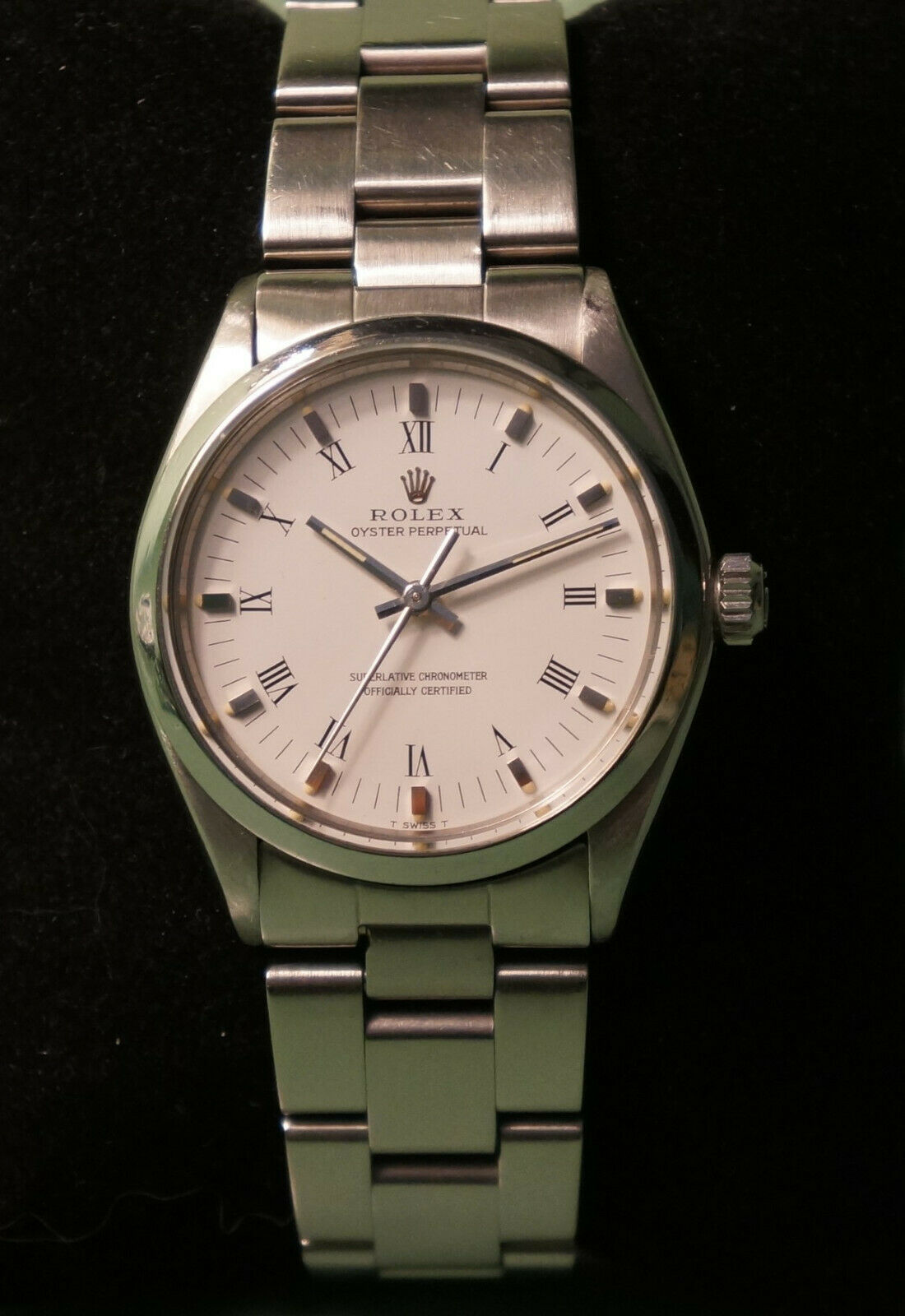 Rolex Oyster Perpetual auto. Chronometer ref. 1002 26J 1570 in stainles ...