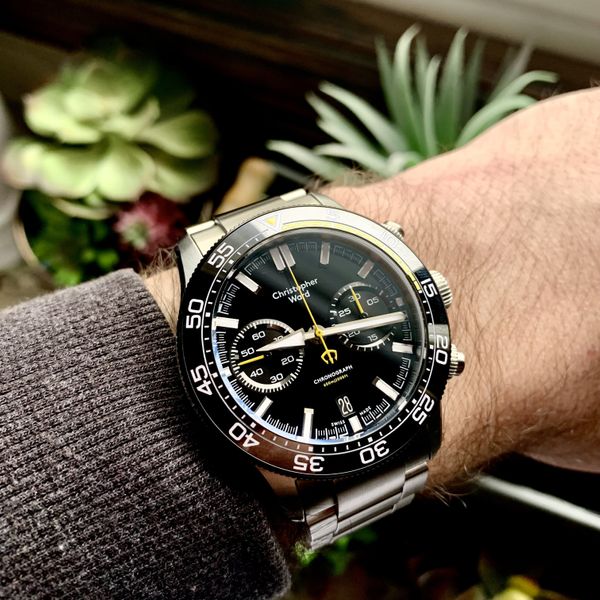 [$1,275 USD] Christopher Ward C60 Chronograph MK3 - “BumbleBeast ...