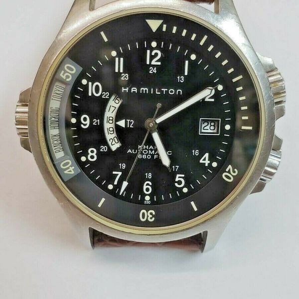 Hamilton Khaki / Dual Time Zone / Model H776151 / Automatic ...