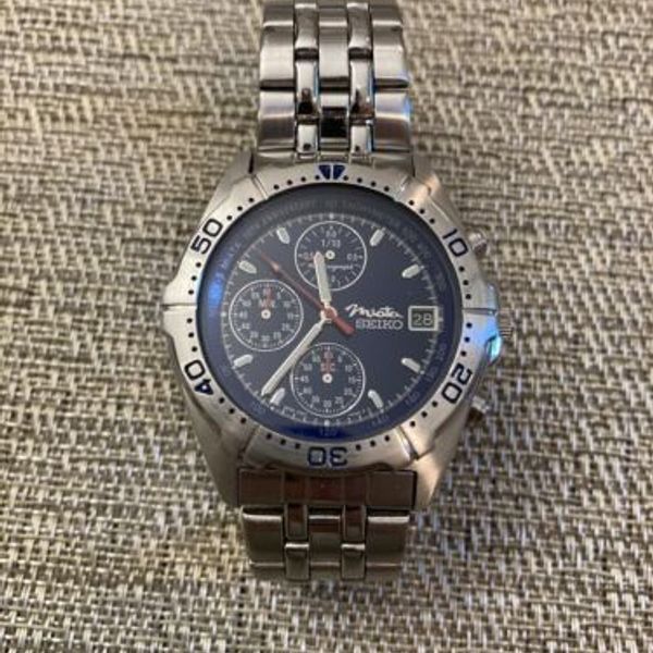 Seiko Mens Mazda Miata 10th Anniversary Watch | WatchCharts Marketplace