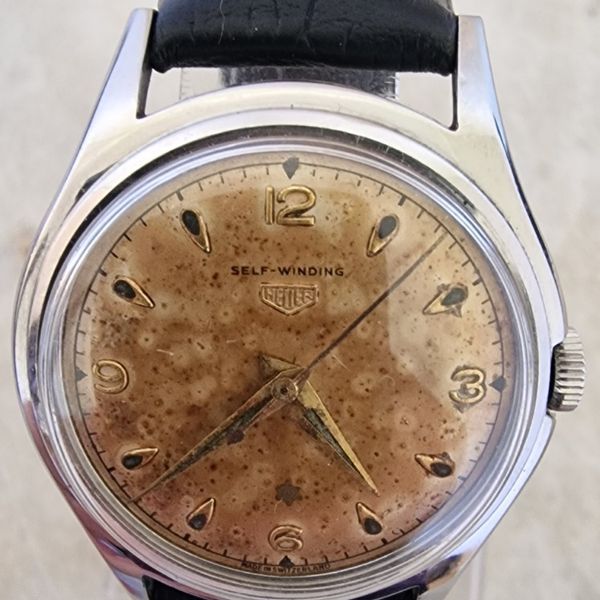 Tag Heuer Vintage Self Winding Automatic Watch 1950's | WatchCharts ...