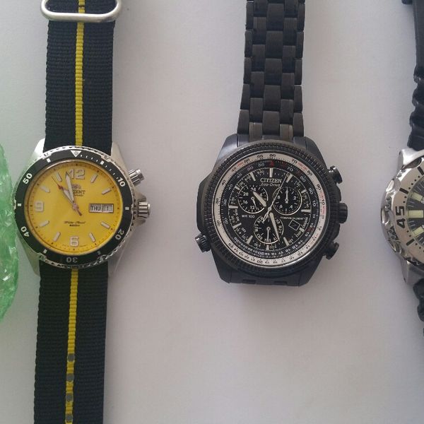 Affordable watches for sale, Yellow faced Mako Vintage Citizen Diver ...