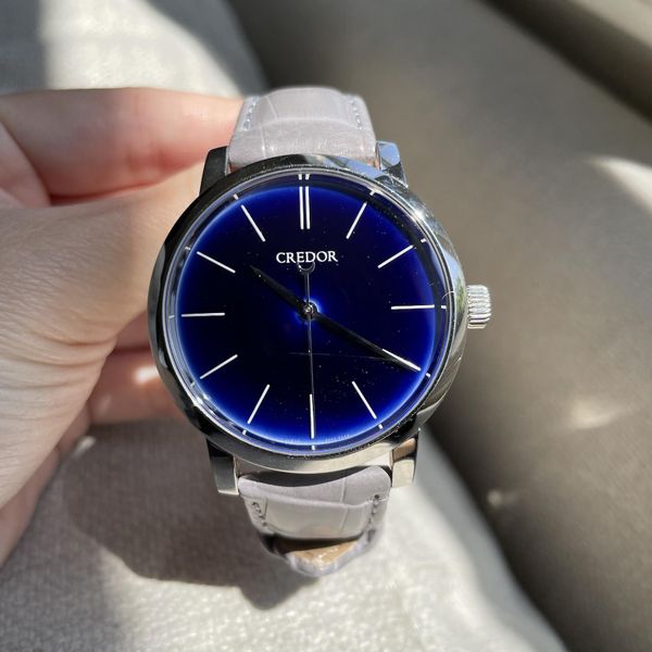 [WTS] Credor Eichi II GBLT997 Blue Porcelain Dial w/ Platinum Case ...