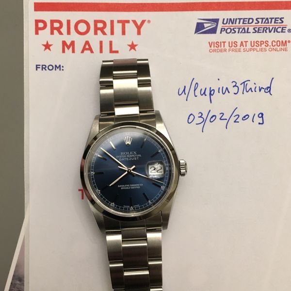 [WTS] Roles Datejust 16200 (A Serial Number) | WatchCharts